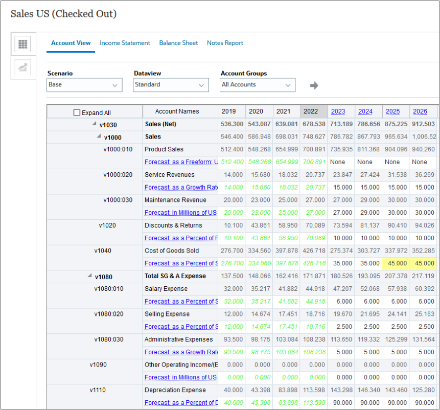 Setting up funding options in Strategic Modeling