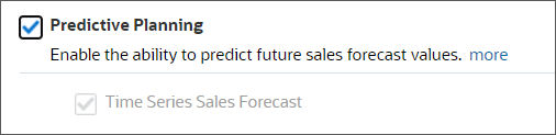 Configuring Advanced Sales Forecasting in Oracle Sales Planning