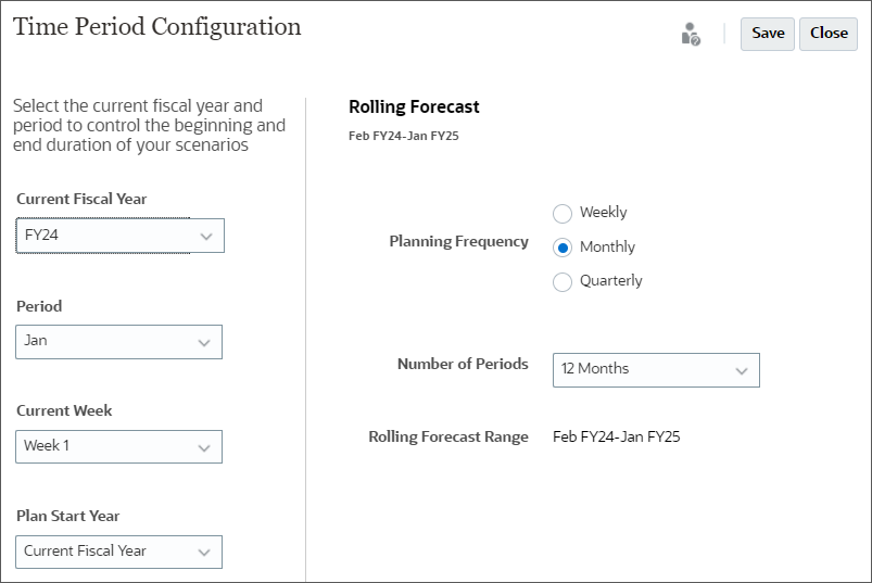 Configuring Advanced Sales Forecasting in Oracle Sales Planning