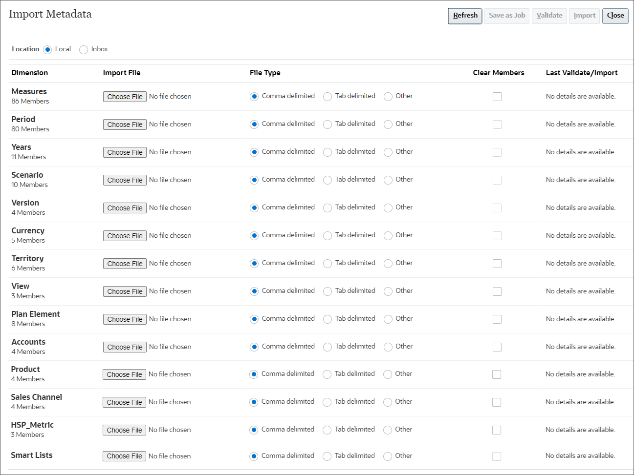 Configuring Advanced Sales Forecasting in Oracle Sales Planning
