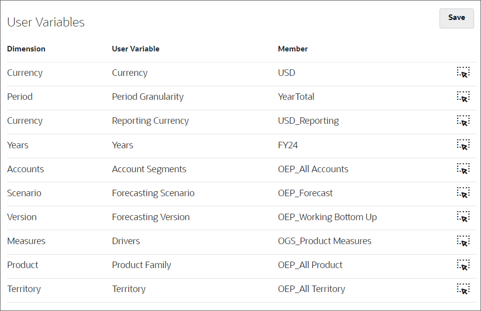 Configuring Advanced Sales Forecasting in Oracle Sales Planning