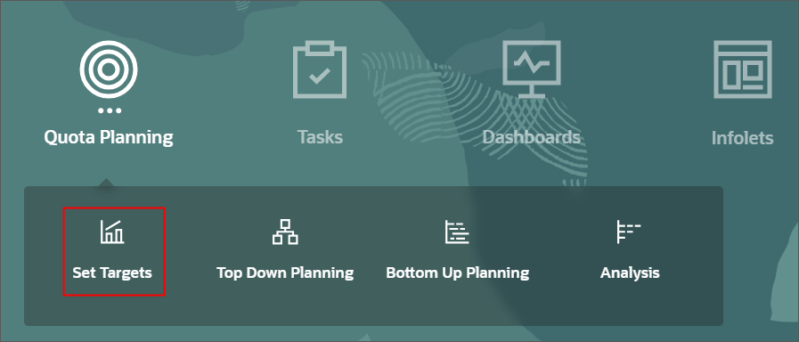 Configuring Quota Planning in Oracle Sales Planning