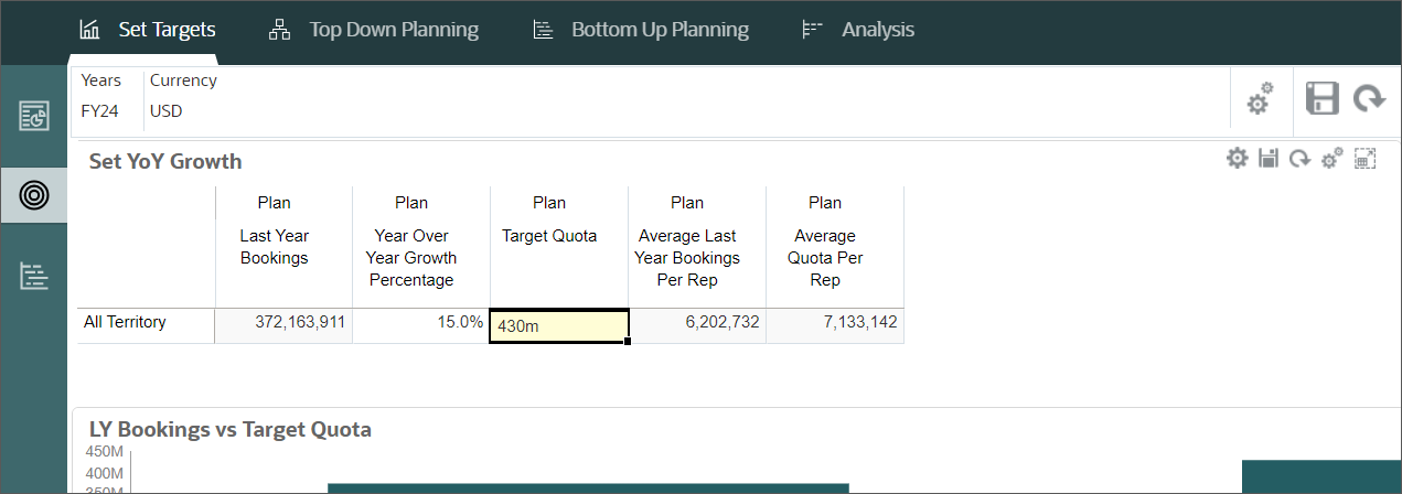 Configuring Quota Planning in Oracle Sales Planning