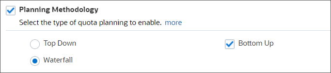 Configuring Quota Planning in Oracle Sales Planning