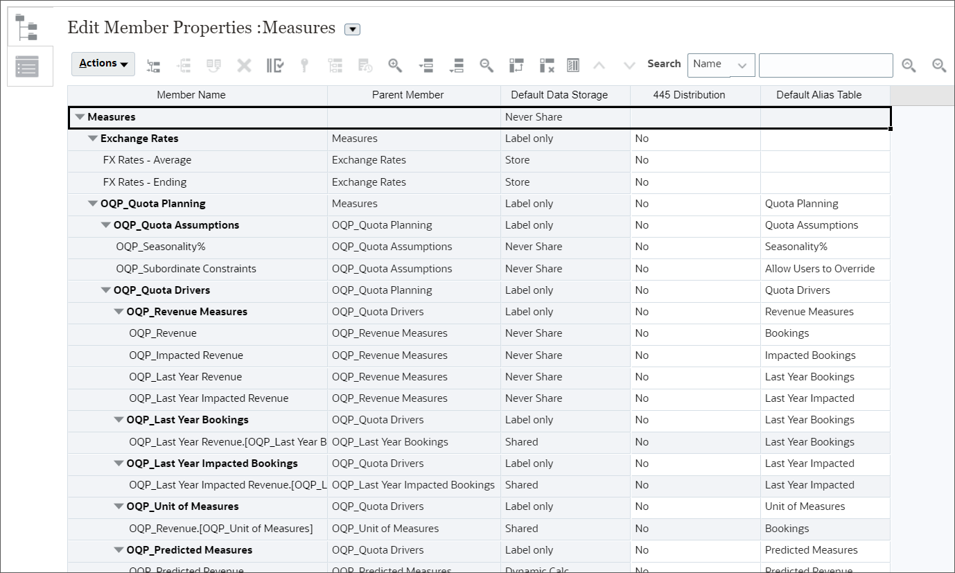Configuring Quota Planning in Oracle Sales Planning