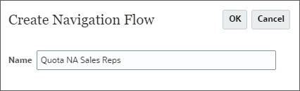 Designing Navigation Flows in Sales Planning