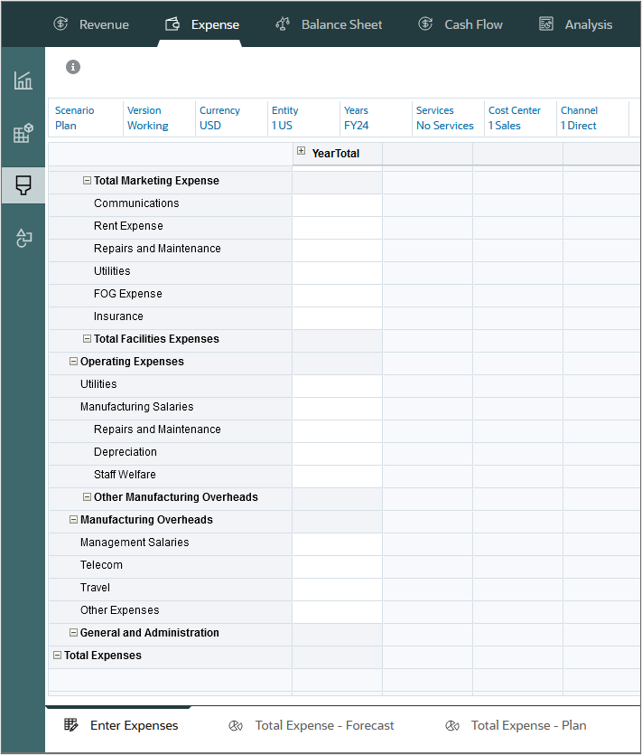 Driver-Based Planning in Financials