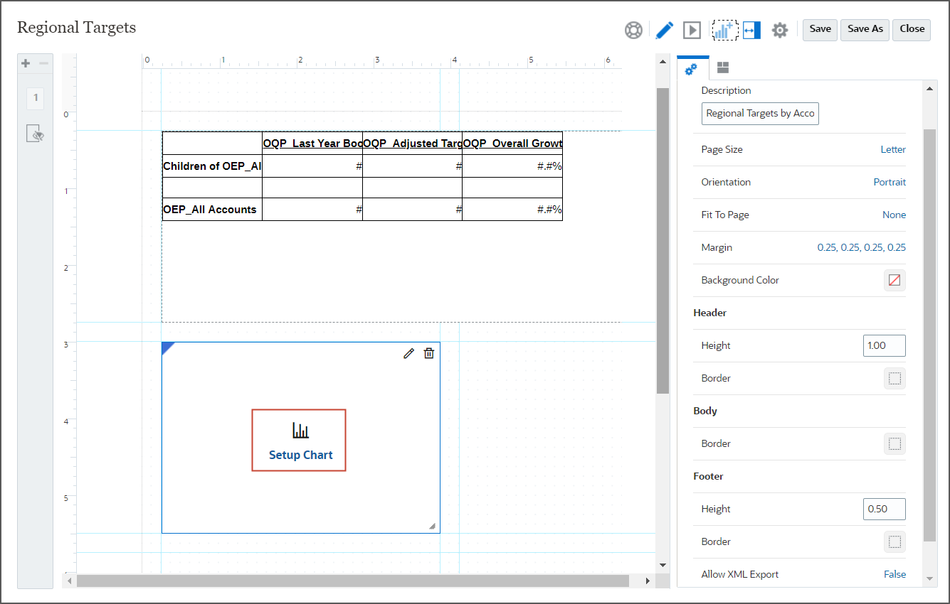 Reporting in Sales Planning