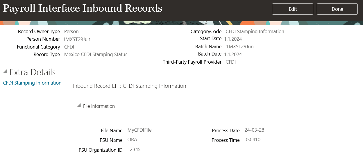Record CFDI Stamping Status