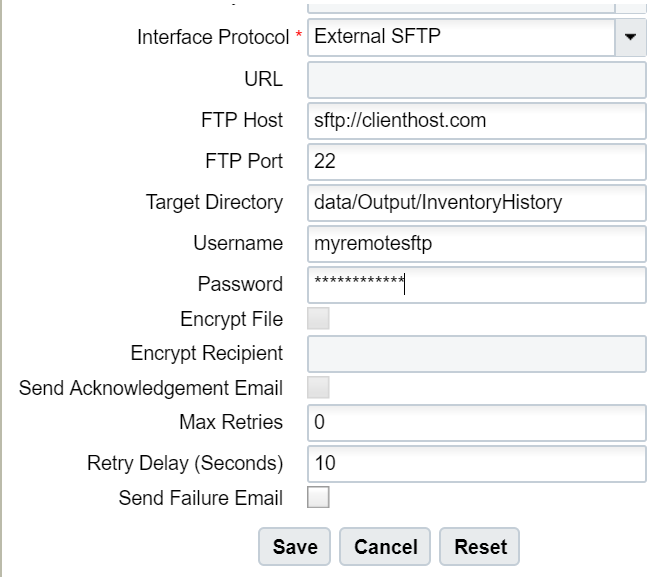 Sftp Put Files