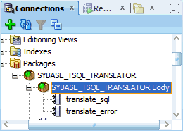 SQL Translation Framework Configuration