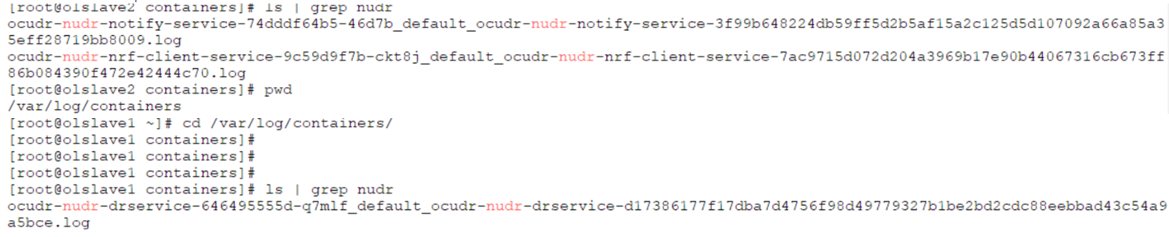 Verifying Container Logs