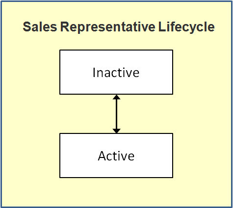 The Lifecycle of a Sales Representative
