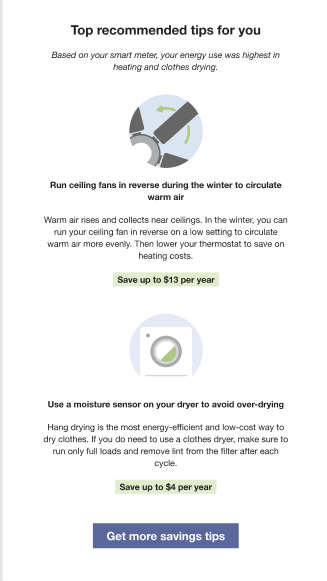 Time of Use Report Tips