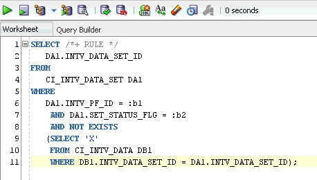 Generate the SQL's Explain Plan