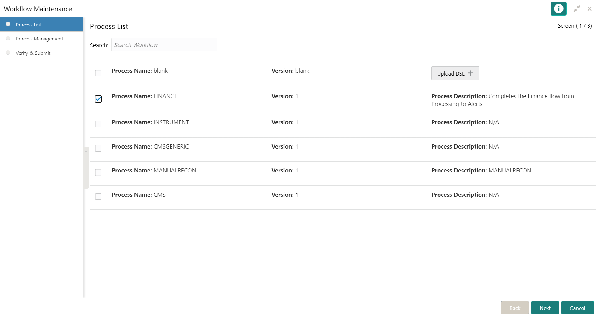 Business Process Maintenance