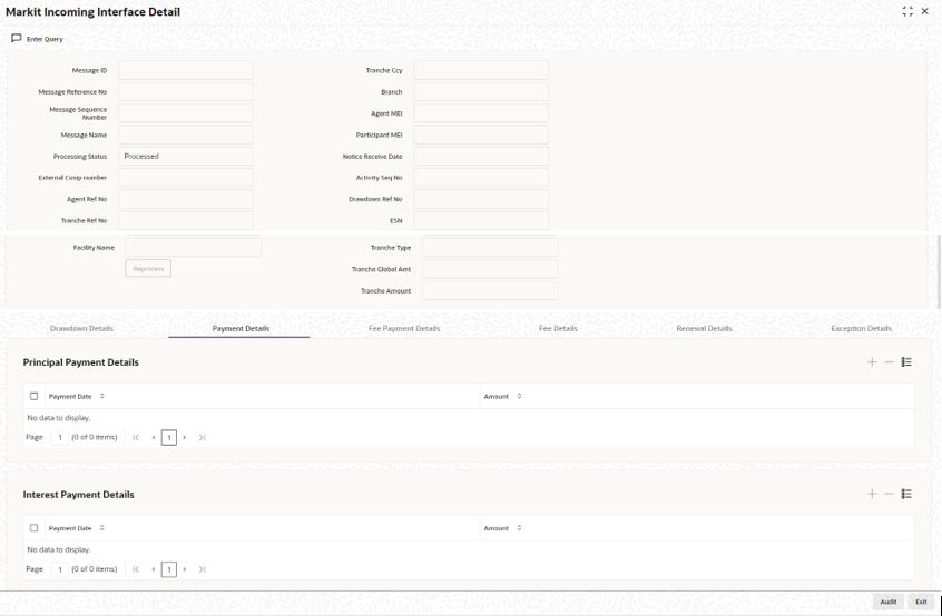 Interest Payment Notice (Scheduled / Unscheduled)