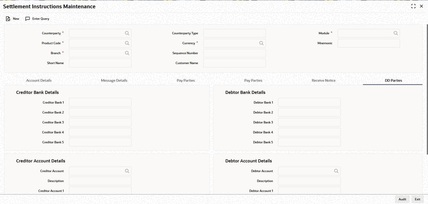 Parties involved in Direct Debit