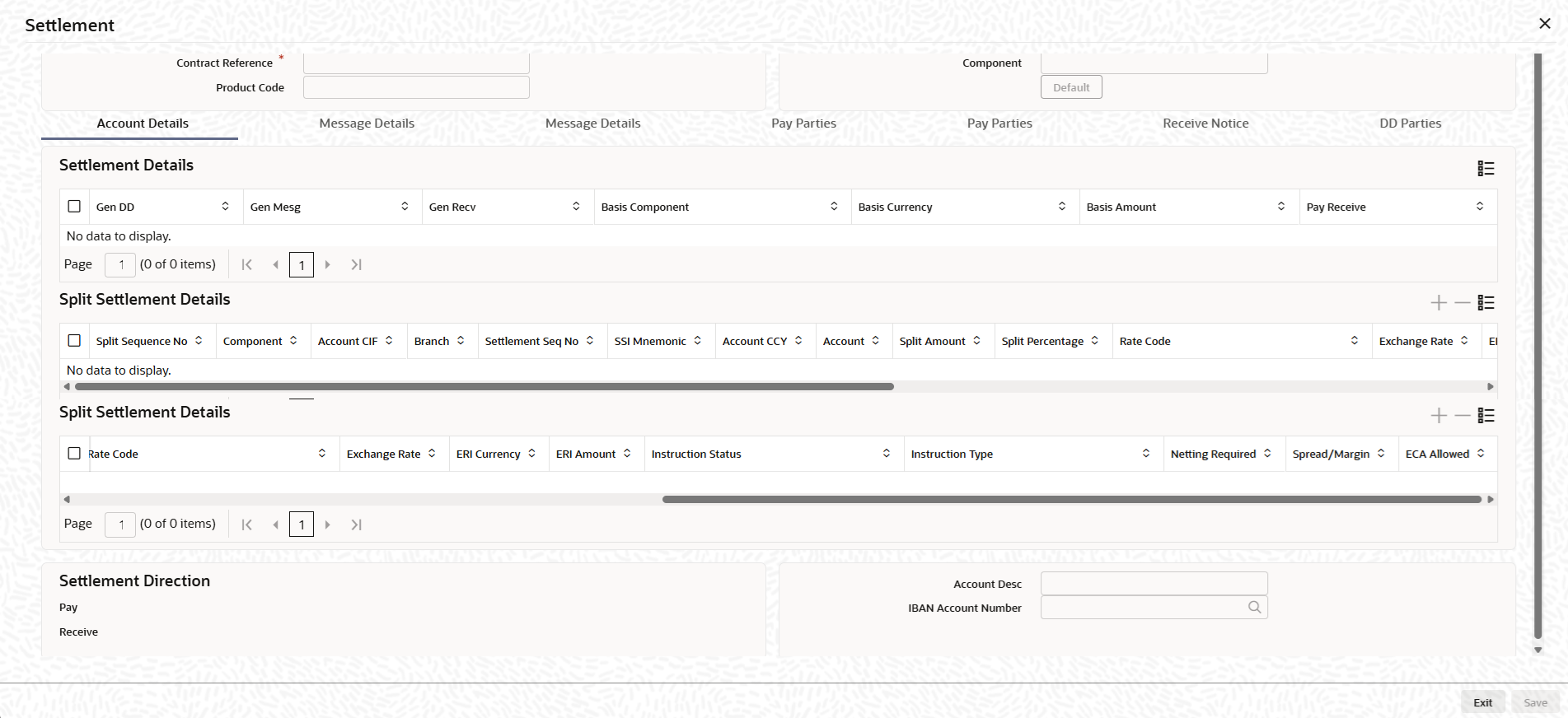 Viewing Settlement Instructions before Authorization