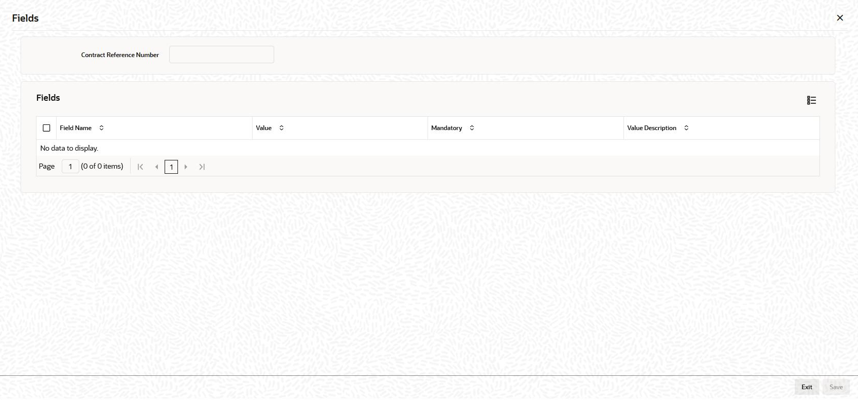 Population of UDF Values at the Contract Level