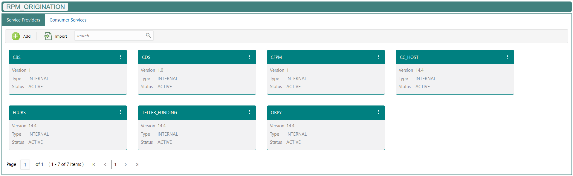 Integration of Decision Service