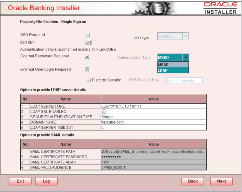 Setting Single Sign on