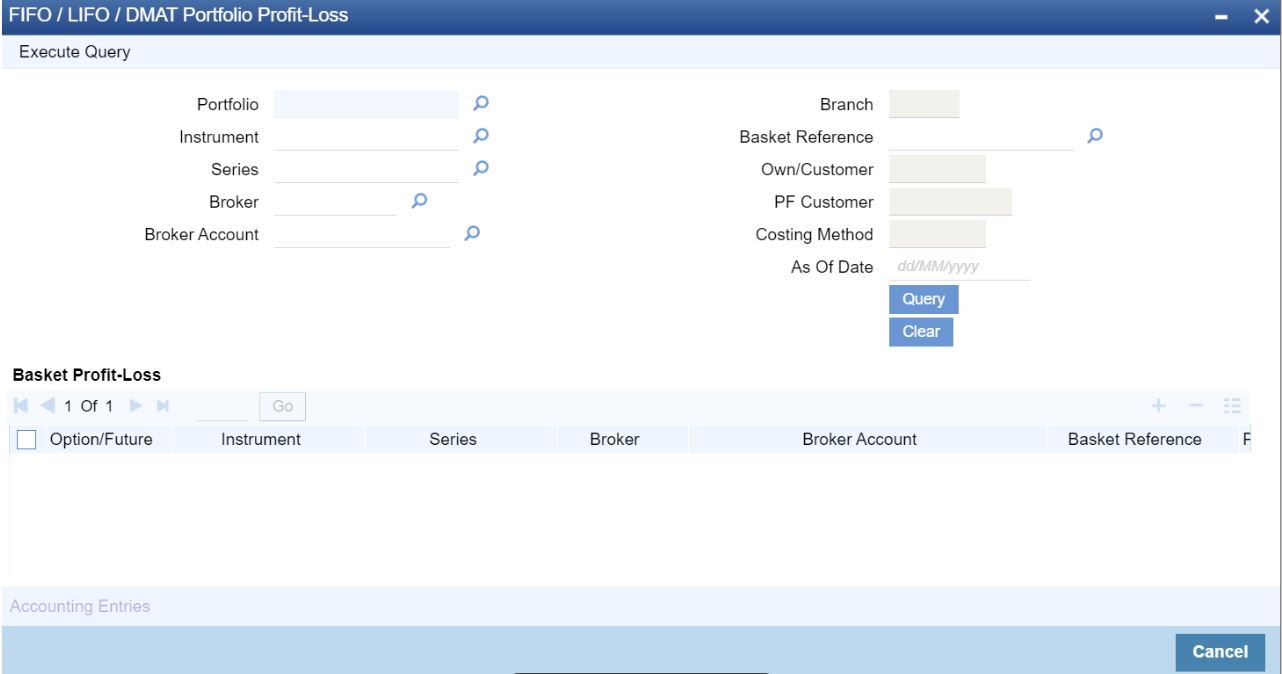 Query Fifo Lifo Dmat Portfolio Profit Loss