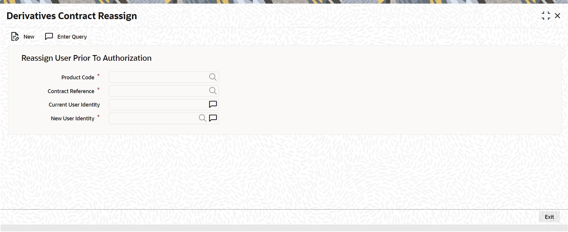 Reassign Contract To Another User