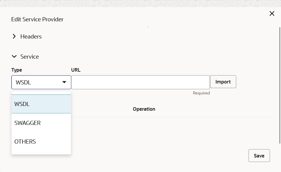 Service Providers - Oracle Banking Liquidity Management