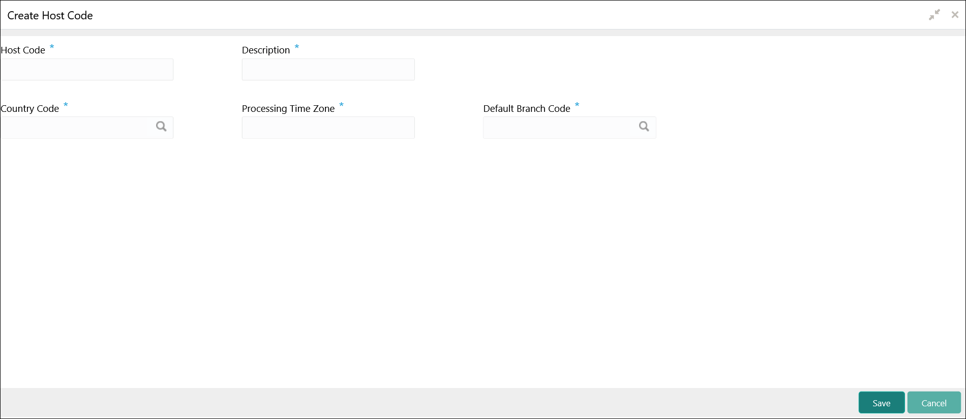 Create Host Code Create Host Code