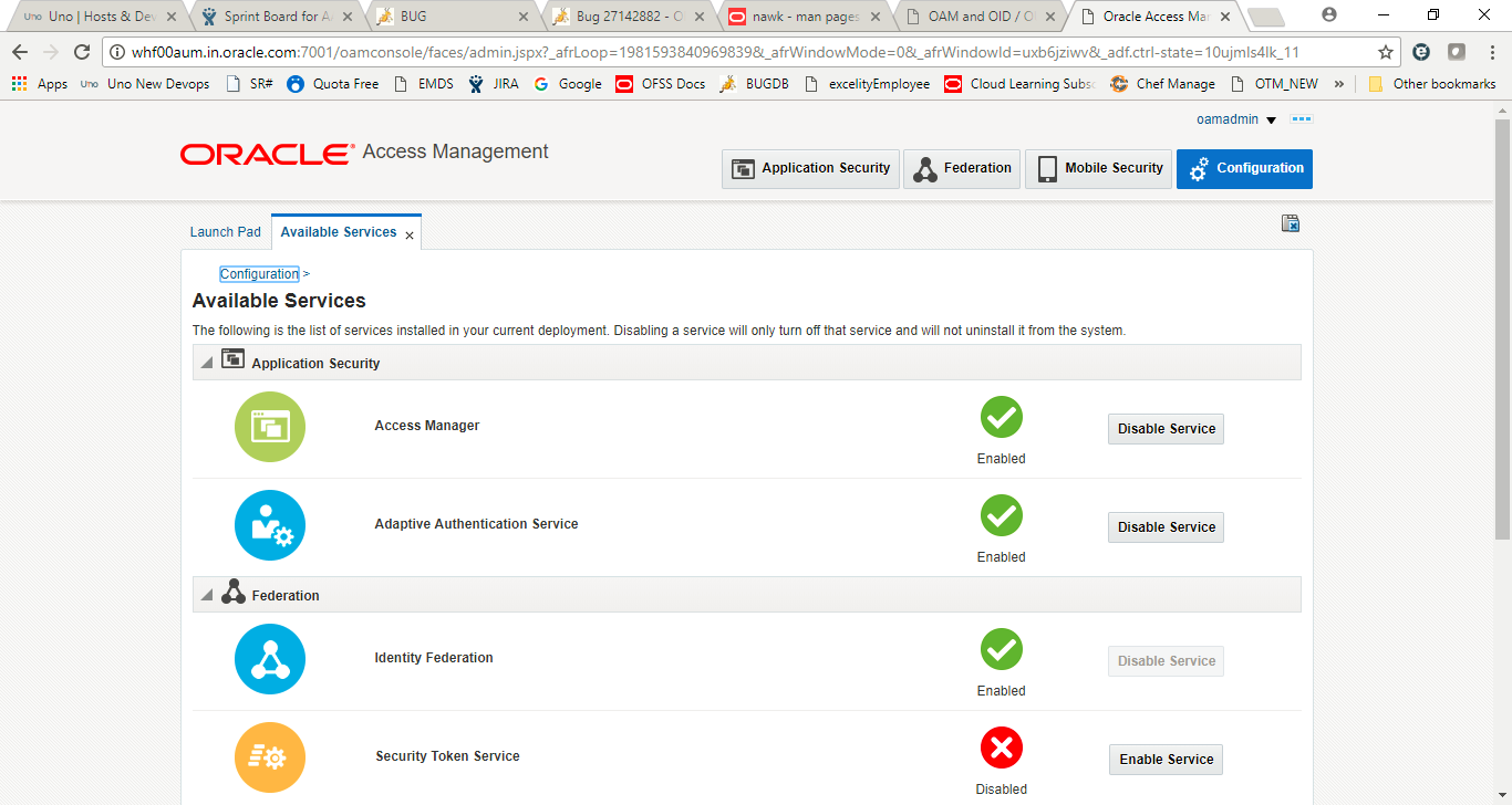 Enabling Adaptive Authentication Service