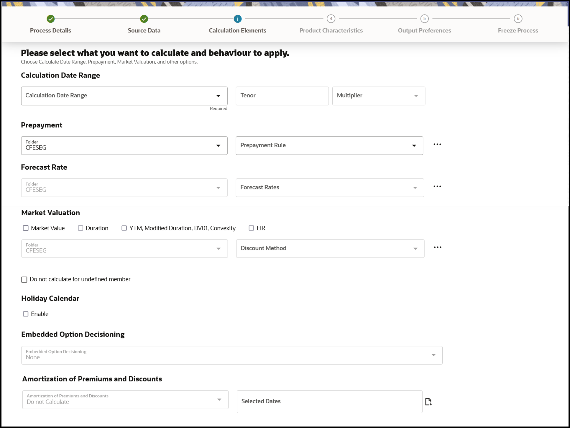 Create Cash Flow Process