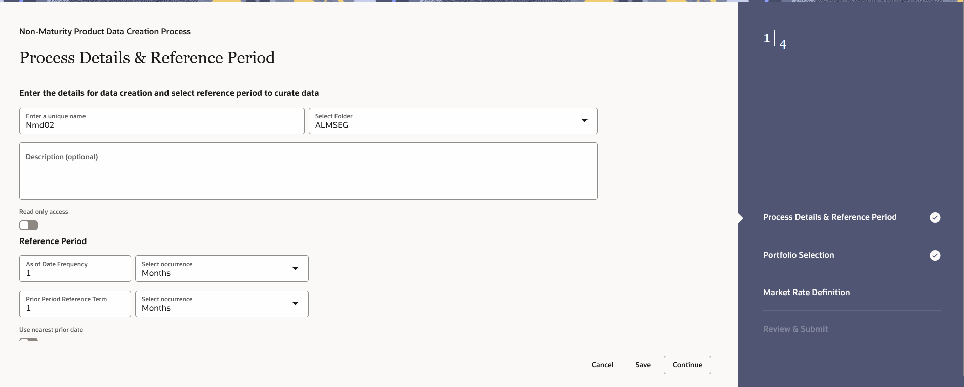 Creating Data Creation Process