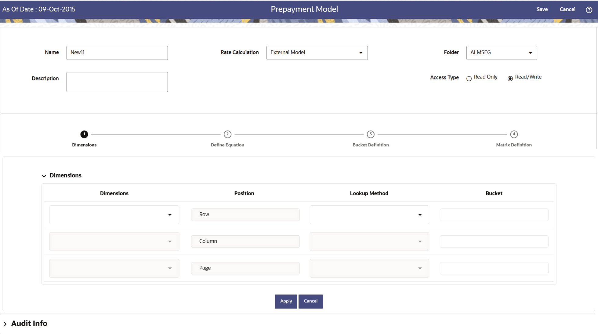 Creating Prepayment Model with Rate Calculation as External Model