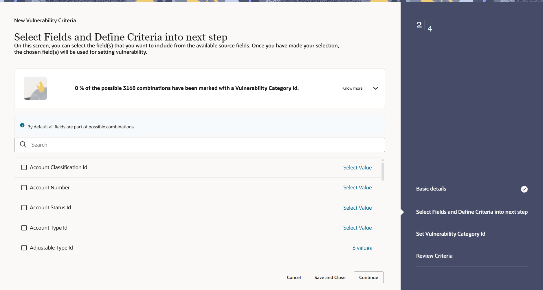 Creating New Vulnerability Criteria