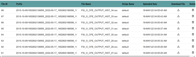 Cash Flow Output Export