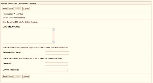 Create Gridlink Data Source 