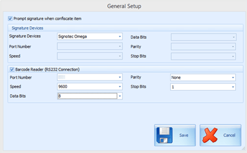 Setting Up a Barcode Scanning Device