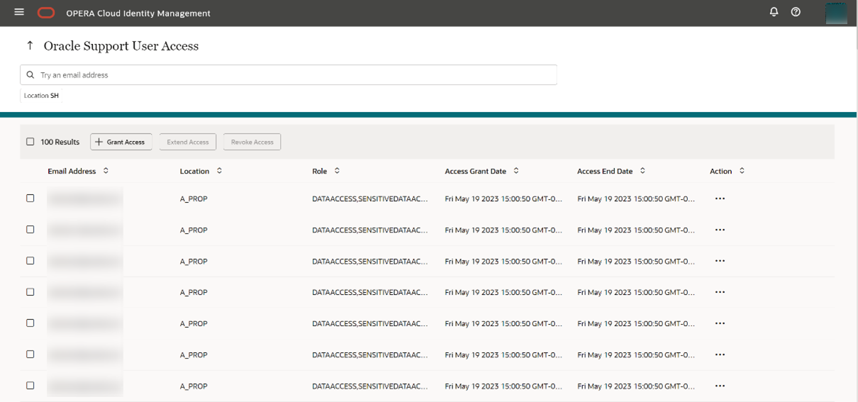 Granting, Extending, and Revoking Access to Oracle Support Users