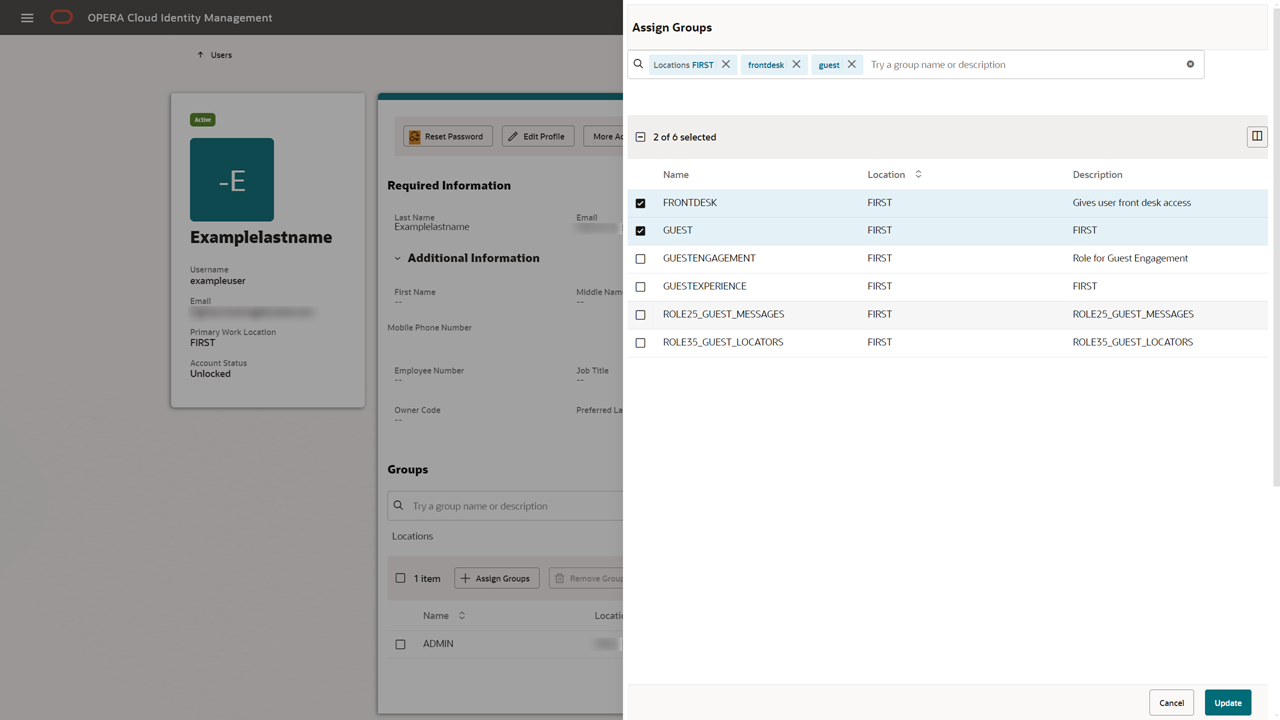 Assigning and Removing Group Membership