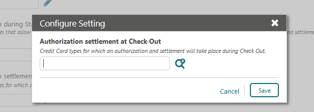 Configuring OPERA Controls for Settlement at Checkout and Chip and Pin