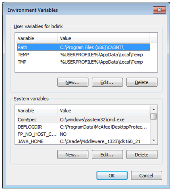 Installing on a Windows Environment