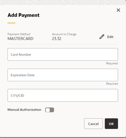 Payment Enhancements