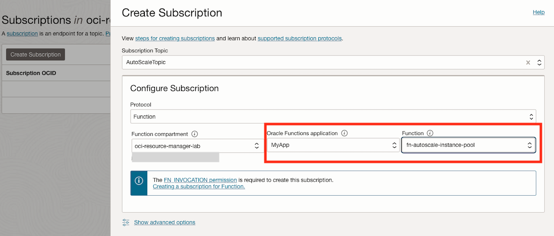 Autoscale an Oracle Cloud Infrastructure Instance Pool based on OCI Load Balancer HTTP Requests