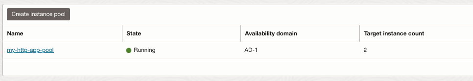 Autoscale an Oracle Cloud Infrastructure Instance Pool based on OCI Load Balancer HTTP Requests