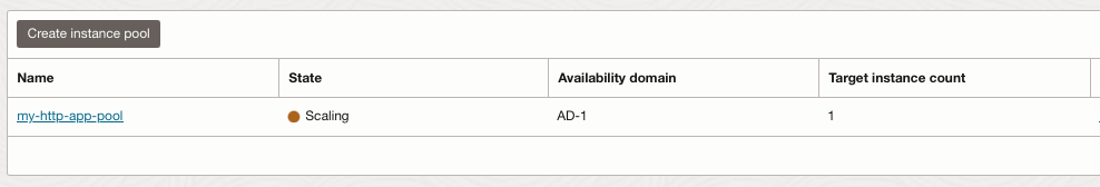 Autoscale an Oracle Cloud Infrastructure Instance Pool based on OCI Load Balancer HTTP Requests