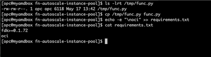 Autoscale an Oracle Cloud Infrastructure Instance Pool based on OCI Load Balancer HTTP Requests