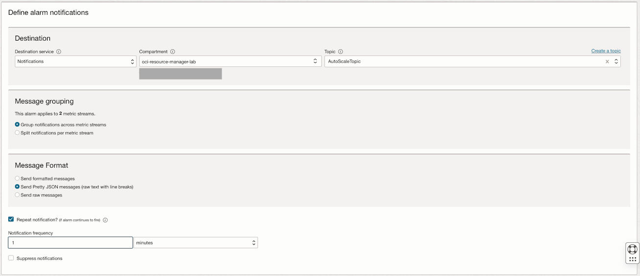 Autoscale an Oracle Cloud Infrastructure Instance Pool based on OCI Load Balancer HTTP Requests