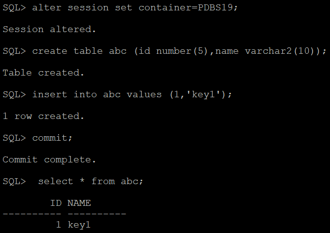 Perform a Switchover to a Refreshable Pluggable Database
