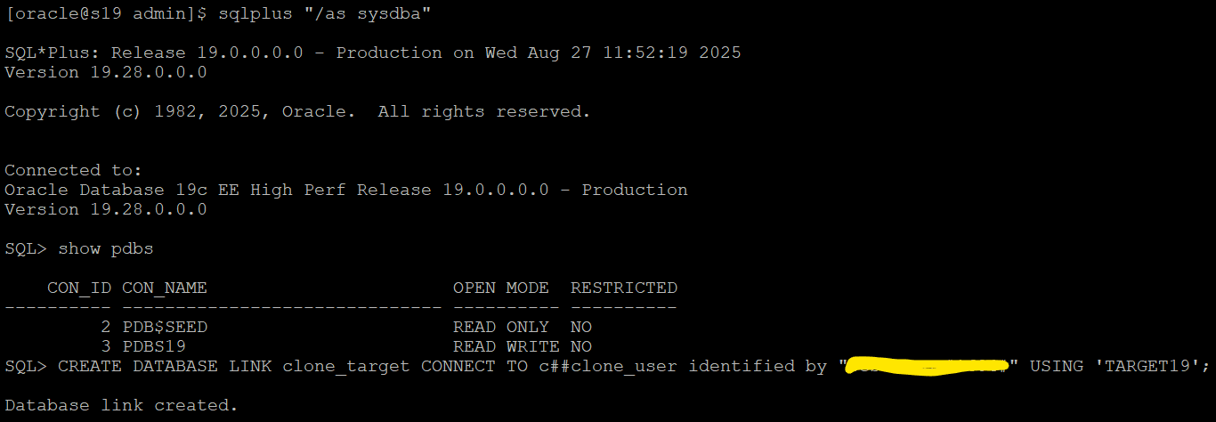 Perform a Switchover to a Refreshable Pluggable Database